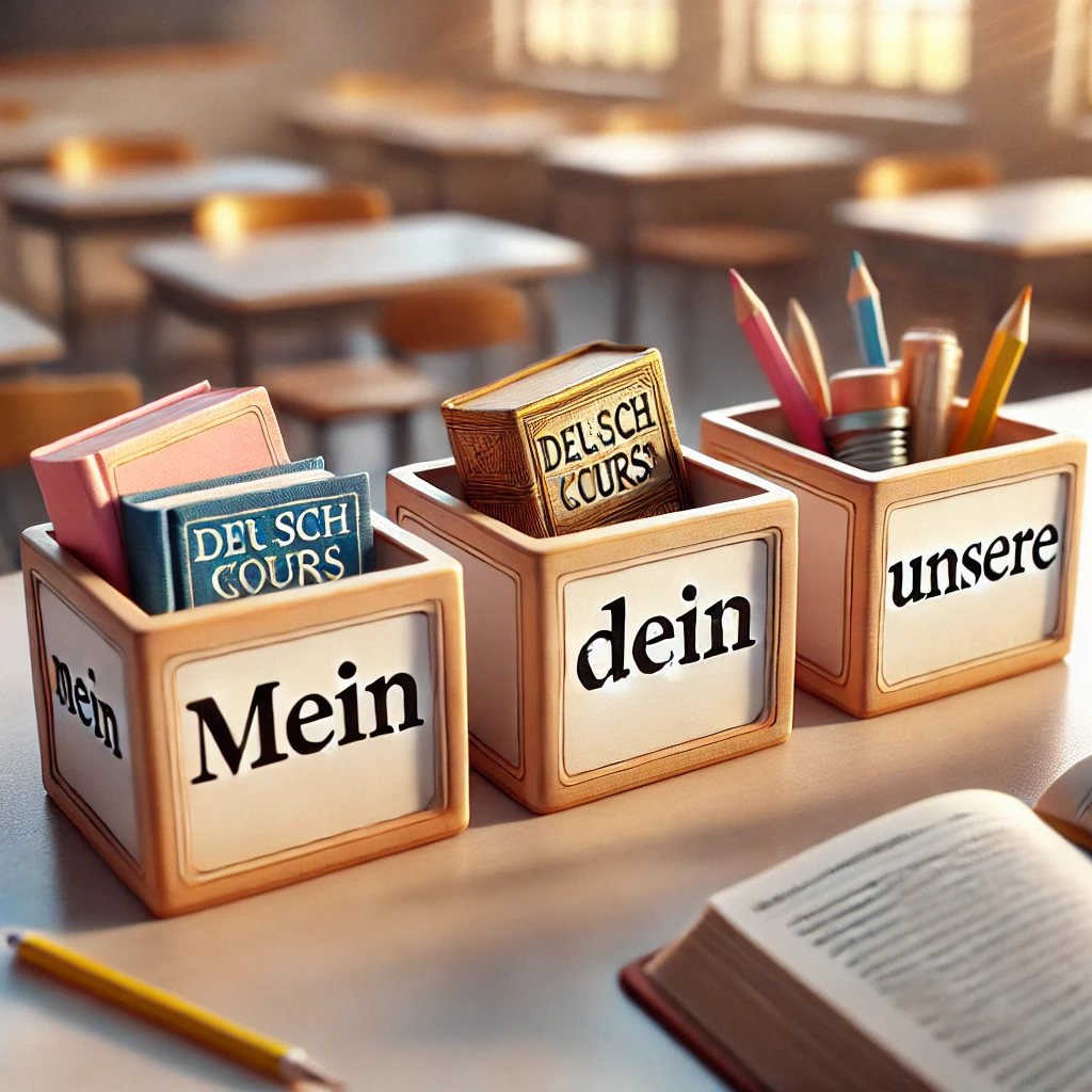 Possessivpronomen und deren Anpassung - Trau Dich Deutsch